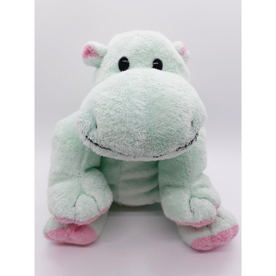TY Pluffies Tubby the Hippo Plush - Retired and Hard to Find - No Hang ...