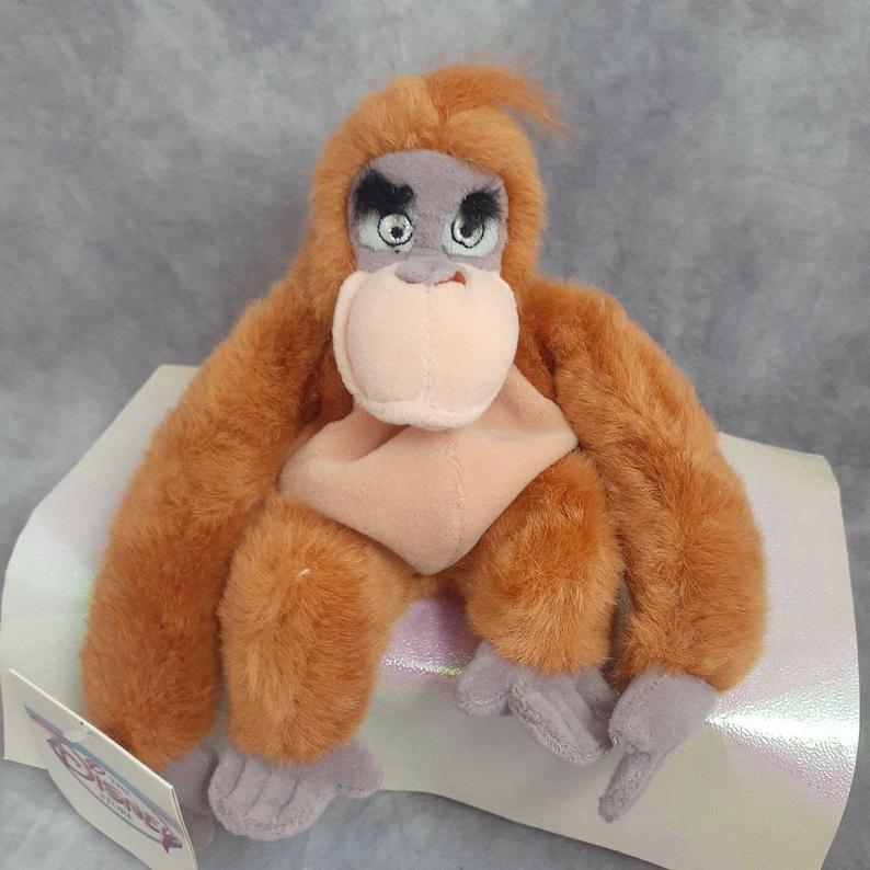 Jungle Book Characters Disney Store Beanbags - King Louie, Baby Kaa ...