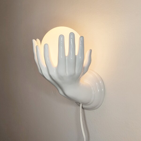 Hand Lamp - Etsy