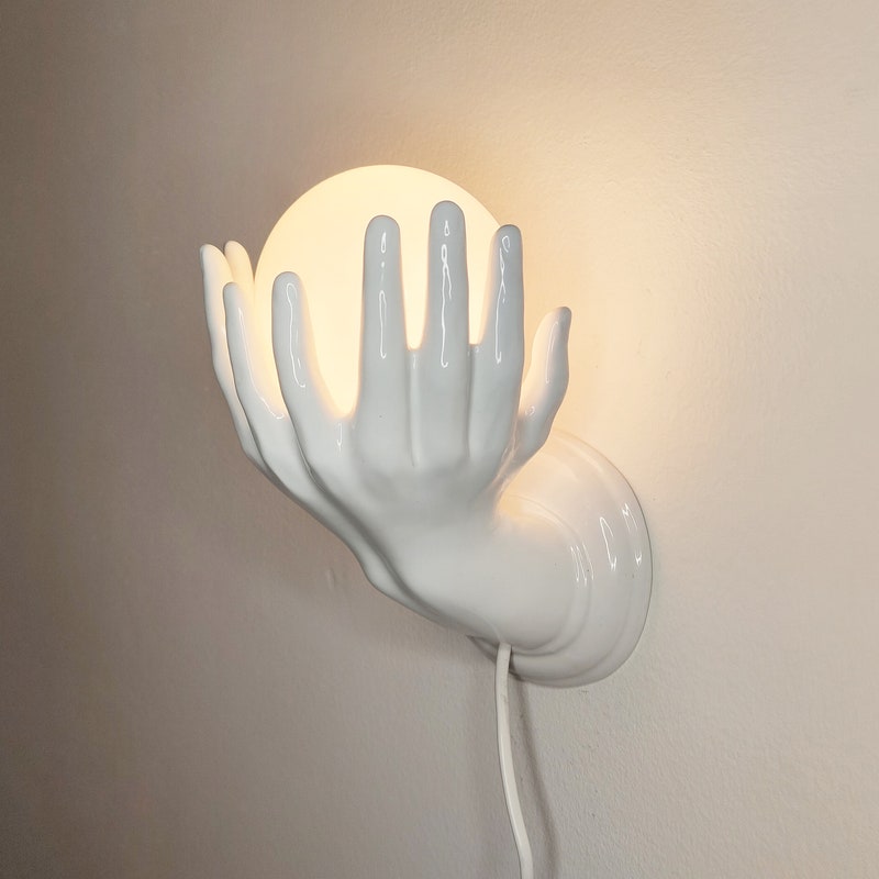 Hand Lamp - Etsy
