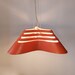 Large Orange Pendant Light, Space Age Lighting, Pop Art - Etsy