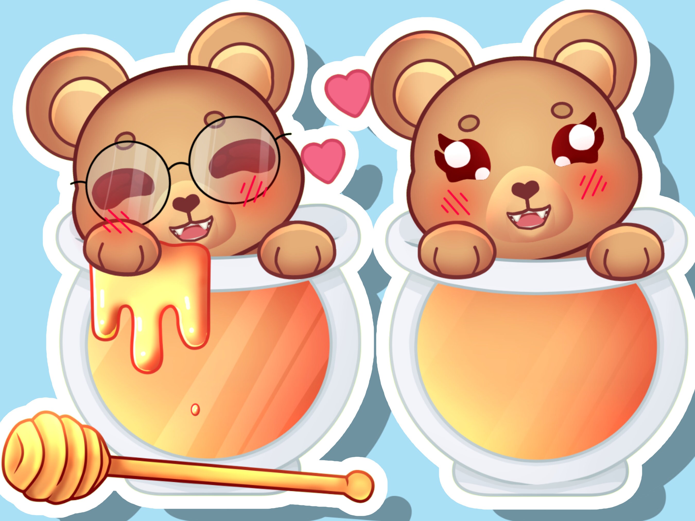 Customizable Vtuber - Brown Bear, Panda, Red Panda, RGB, Polar, Black ...