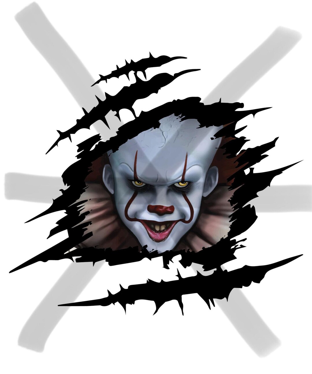 Horror Digital Design - Etsy