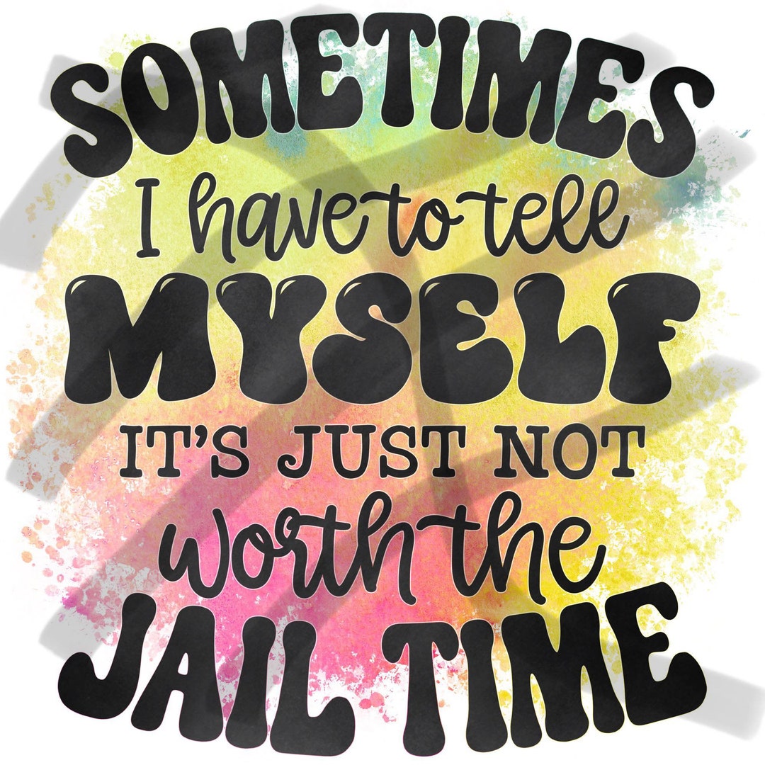 Jail Time Digital Design - Etsy