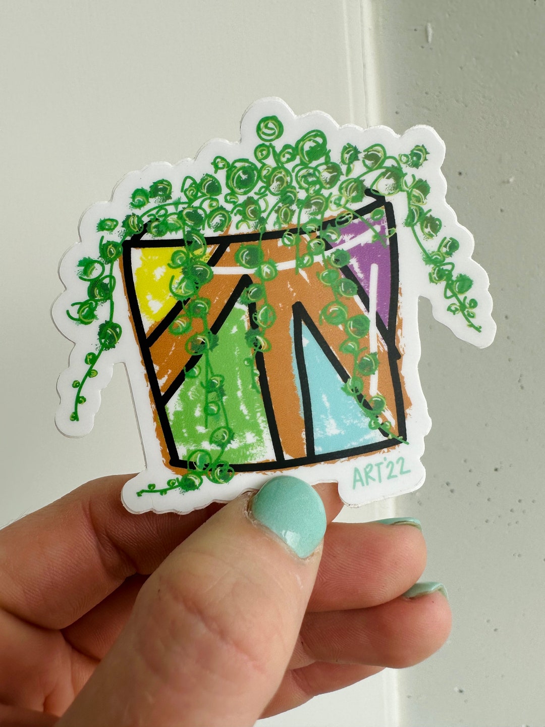 String of Pearls Sticker - Etsy