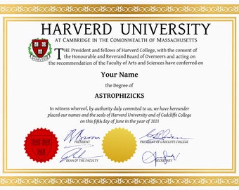 Novelty Certificate | Etsy