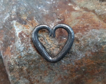 Hand Forged Heart | Etsy