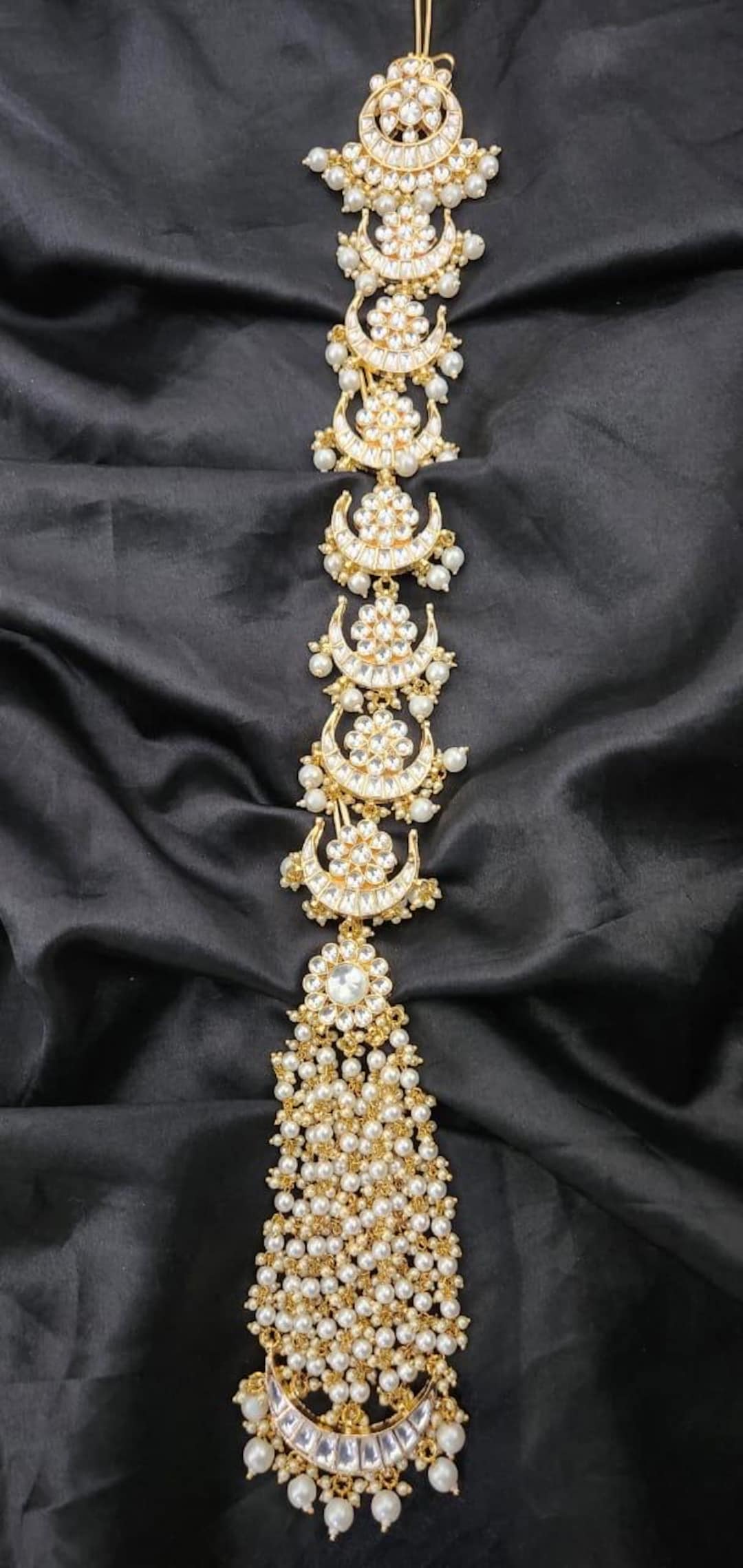 Indian Hair Braid/long Hair Accessory/choti Hair Clip/punjabi Braid ...