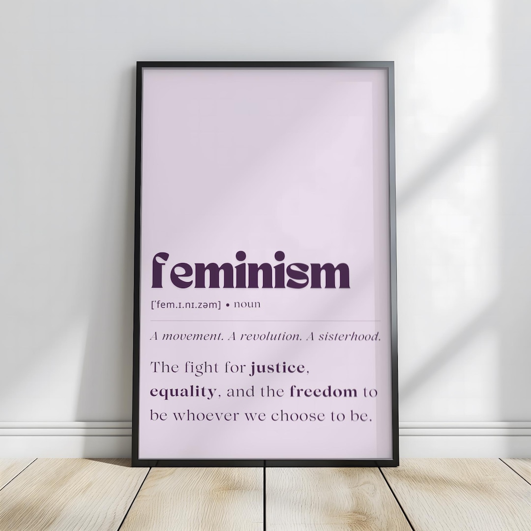 Feminist Posters, Feminist Printables, Feminism Definition Print ...