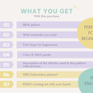 Teacher Appreciation Embroidery Pattern PDF, DIY Hand Embroidery Gift ...