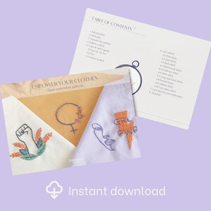 Women Empowerment Embroidery Designs Small, Feminist Embroidery ...