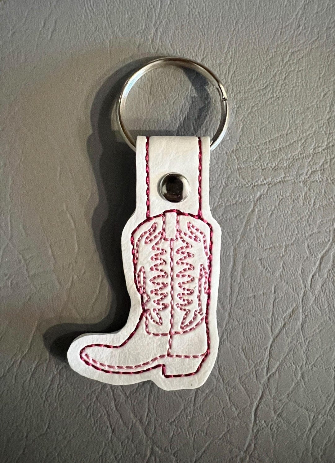 Keychain - Cowboy Boot - Perfect Stocking Stuffer! - Etsy