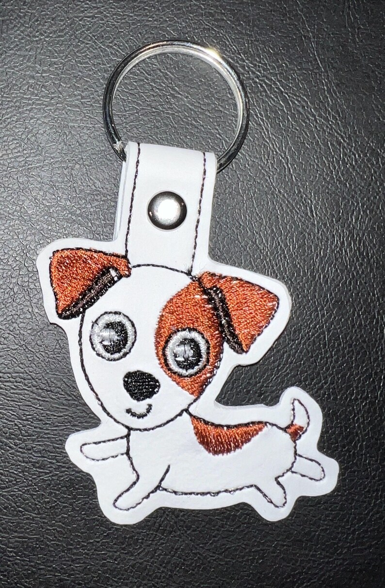 Keychain - Jack Russell Puppy - Perfect Stocking Stuffer! - Etsy