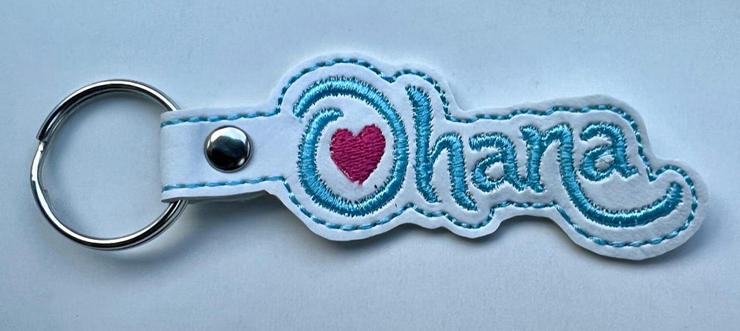 Keychain - Ohana - Etsy