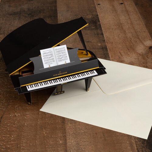 3-D Musical Greeting Cards - Etsy