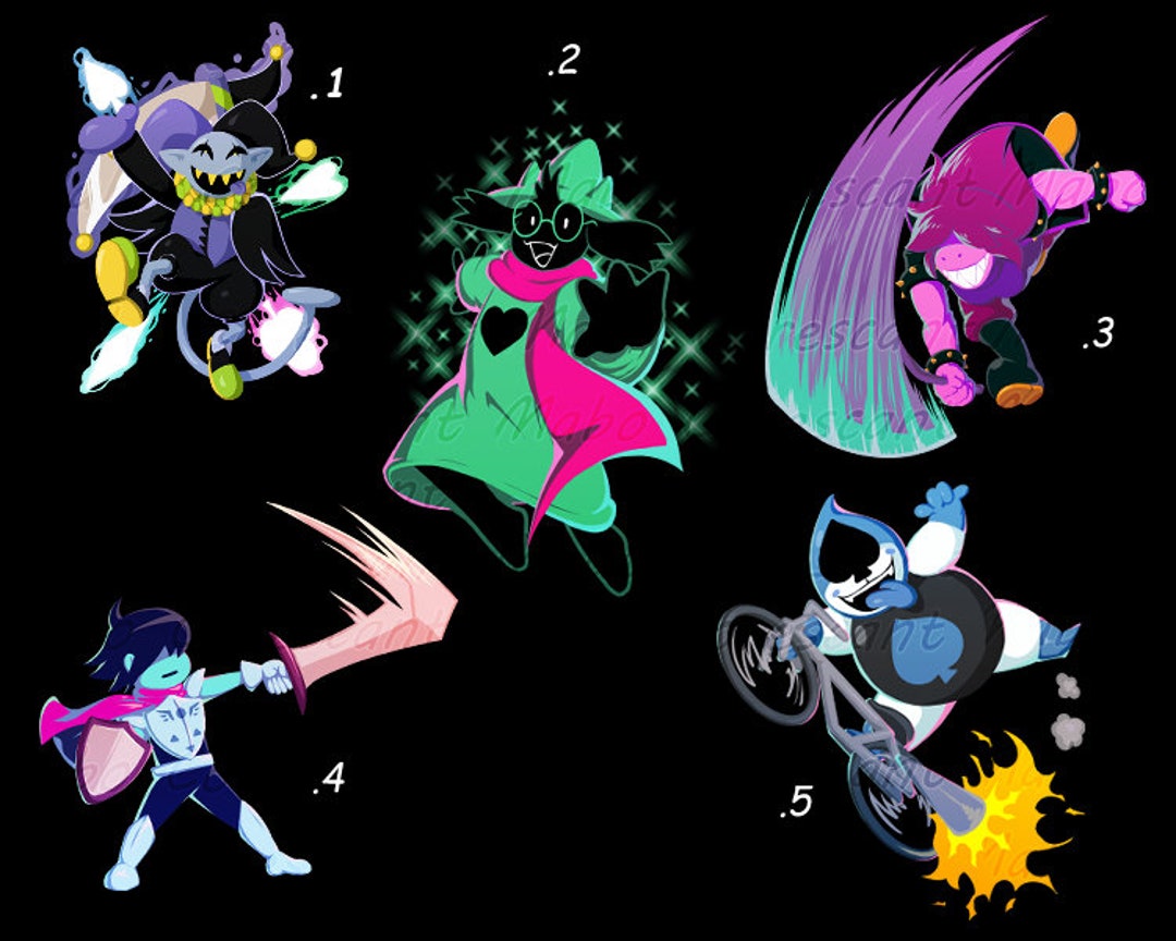Deltarune Stickers - Etsy