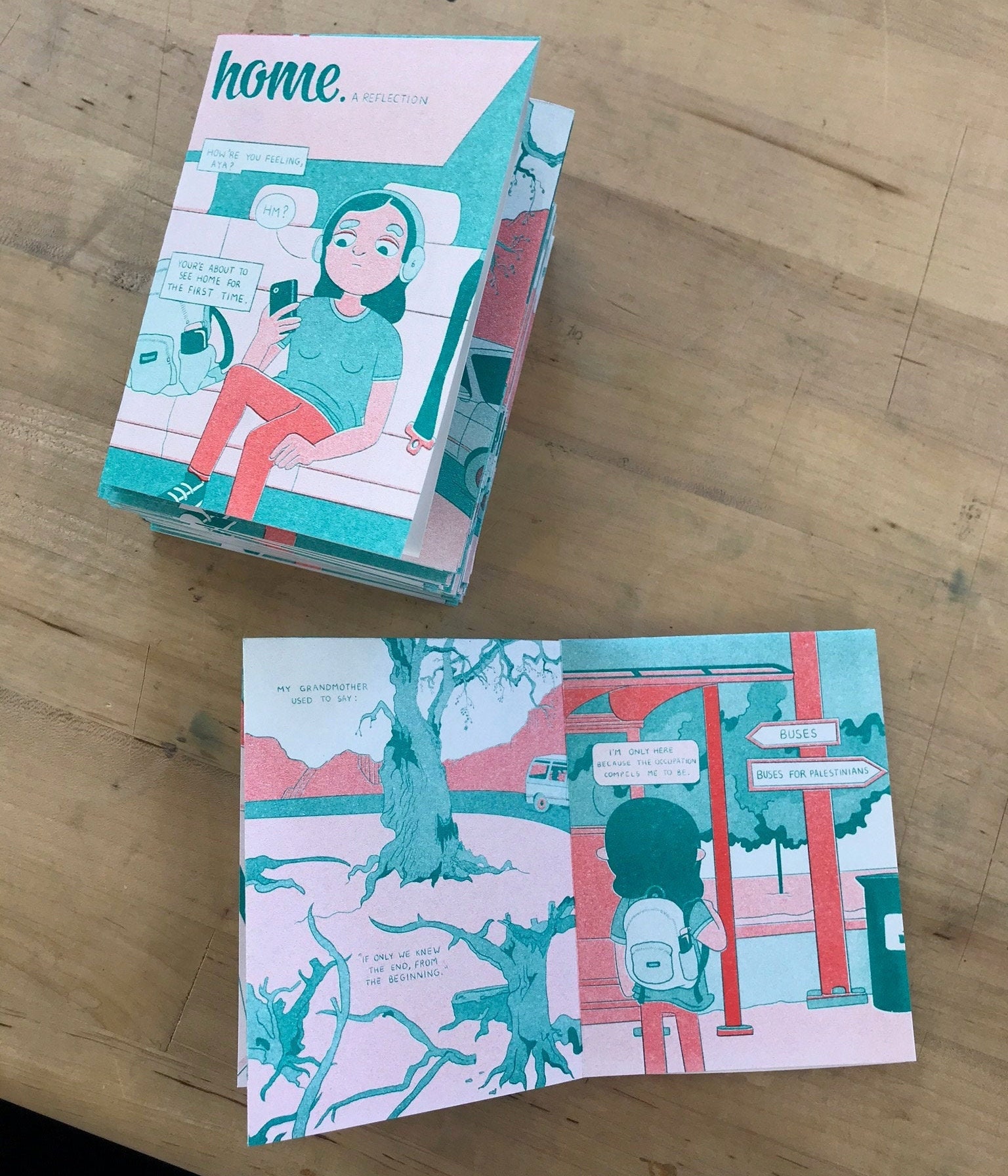 Home: A Reflection (zine/mini Comic) - Etsy