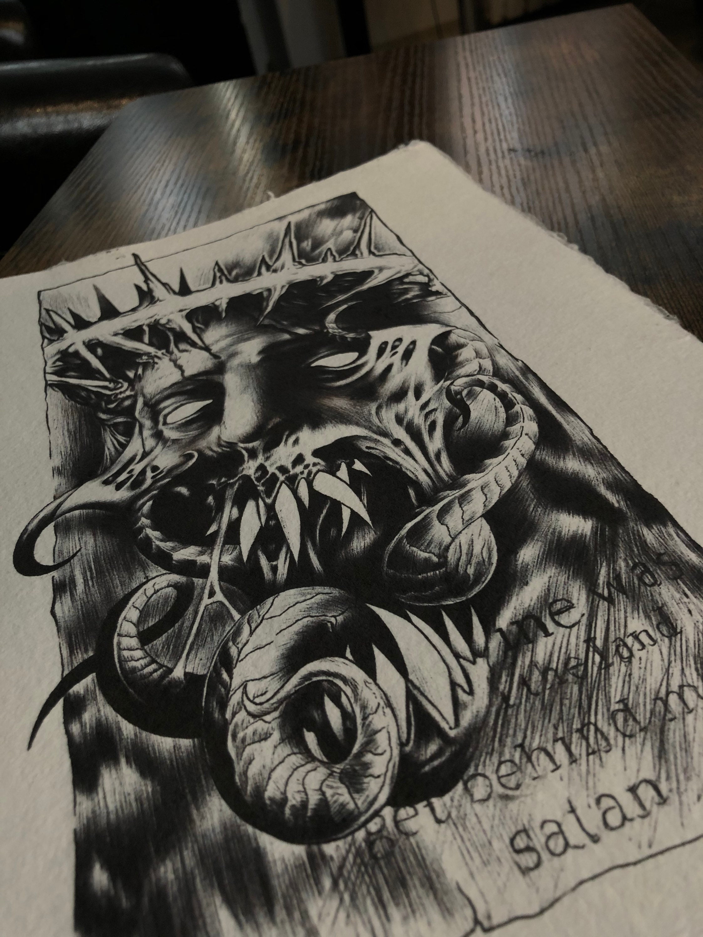 Art Print Jesus Christ Scary Creepy Wall Art - Etsy