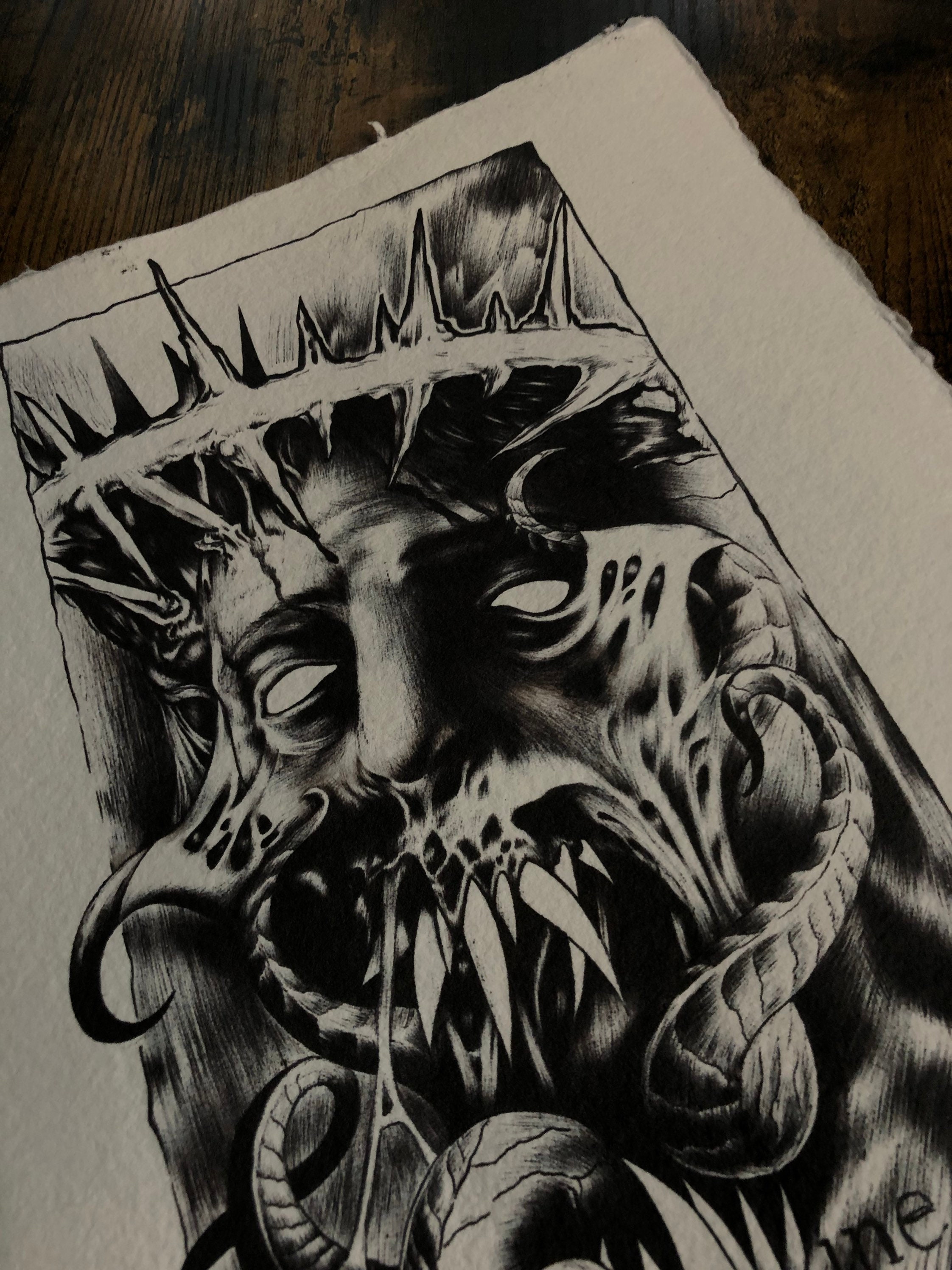 Art Print Jesus Christ Scary Creepy Wall Art - Etsy