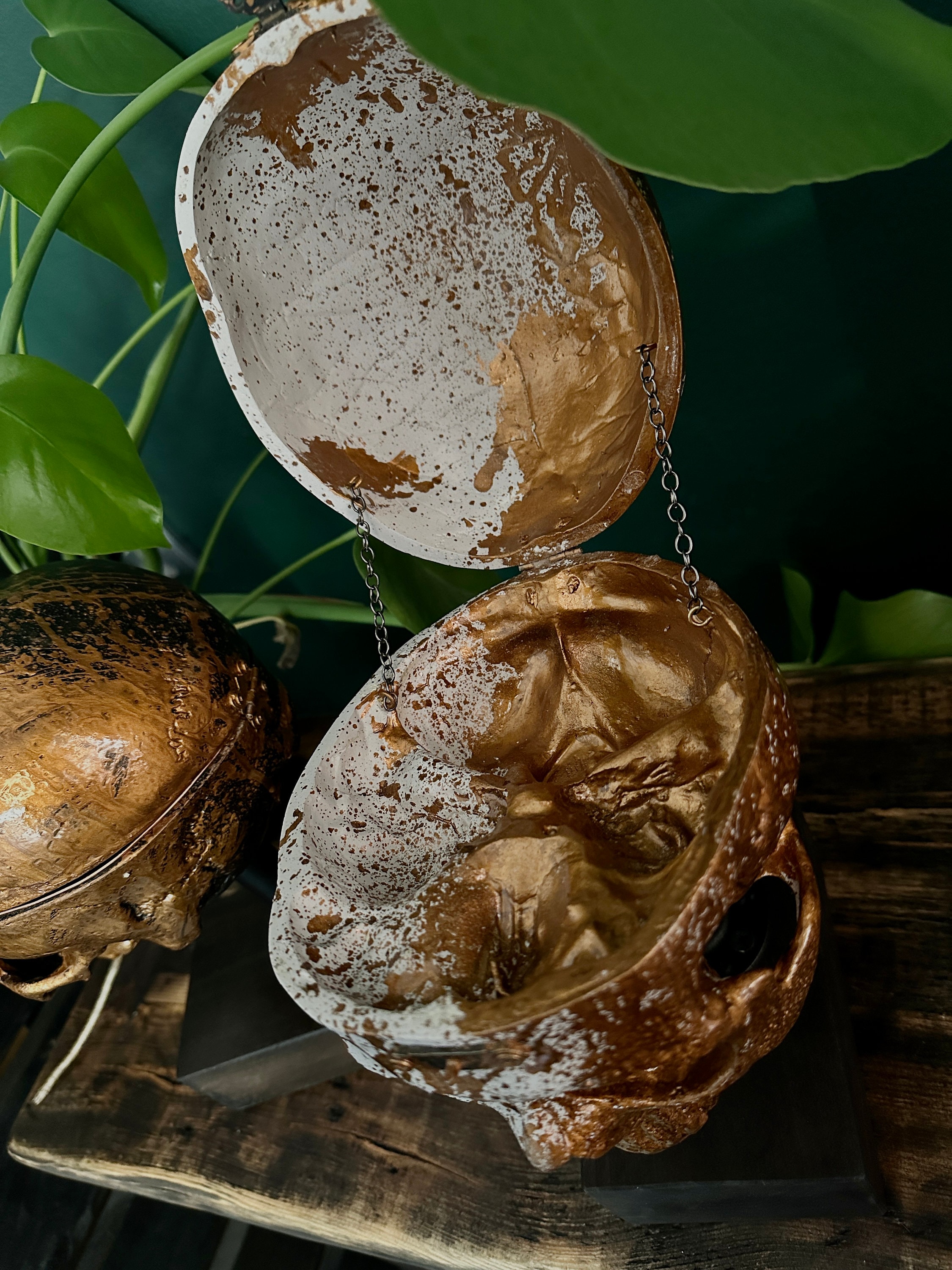 Realistic Skull Box / Jewelry Box / Black Skull Decor / Gothic Box ...