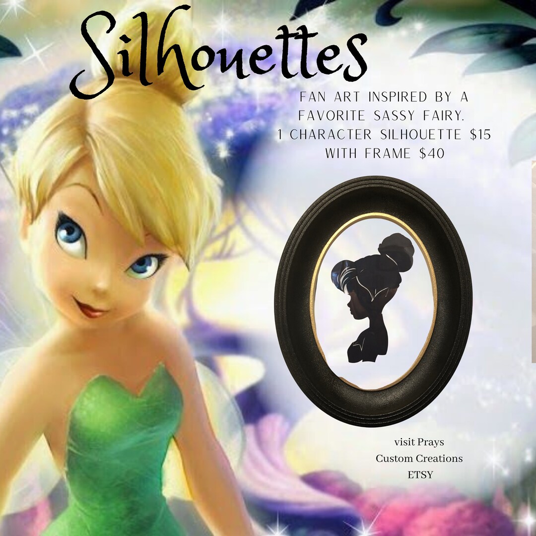 Tinkerbell Fan Art Created by Former Disney Artist Miss Beth - Etsy