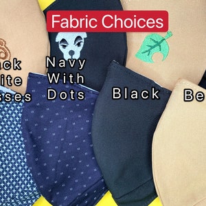 Animal Crossing Face Mask Animal Crossing Mask Mask With Filter Pocket ...