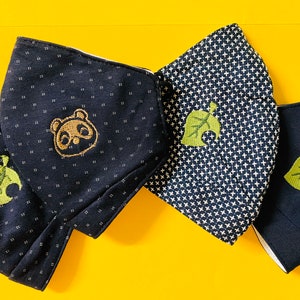 Animal Crossing Face Mask Animal Crossing Mask Mask With Filter Pocket ...