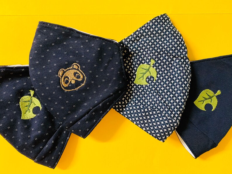 Animal Crossing Face Mask Animal Crossing Mask Mask With - Etsy