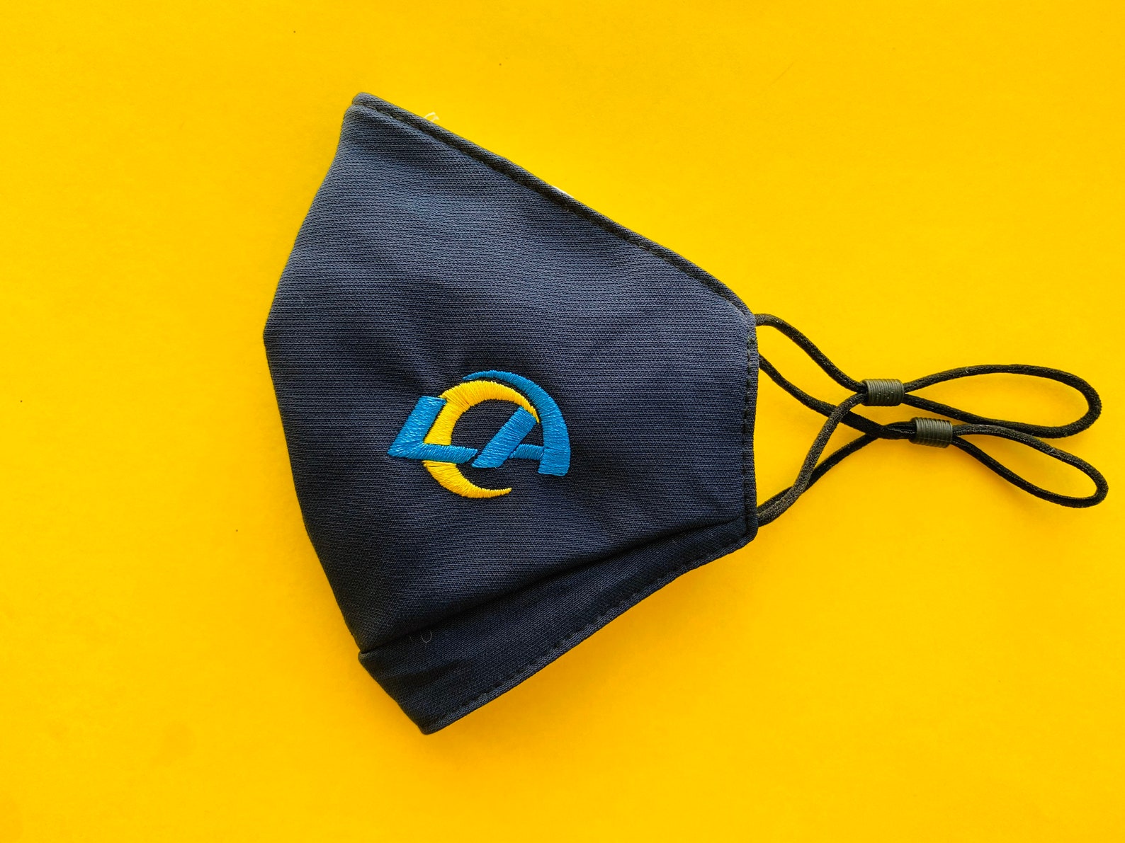 LA Rams Face Mask Los Angeles Rams Mask NFL Mask Rams | Etsy