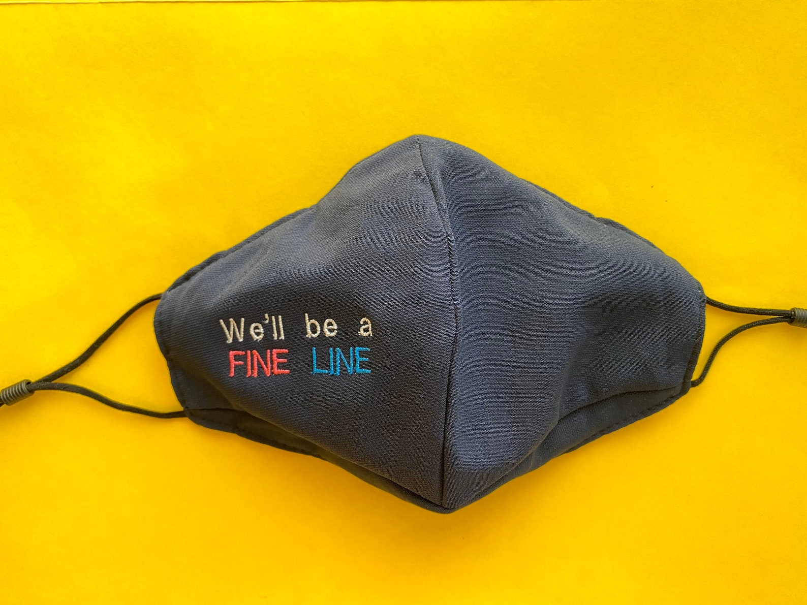 Fine Line Face Mask Well Be a Fine Line Face Mask Well - Etsy