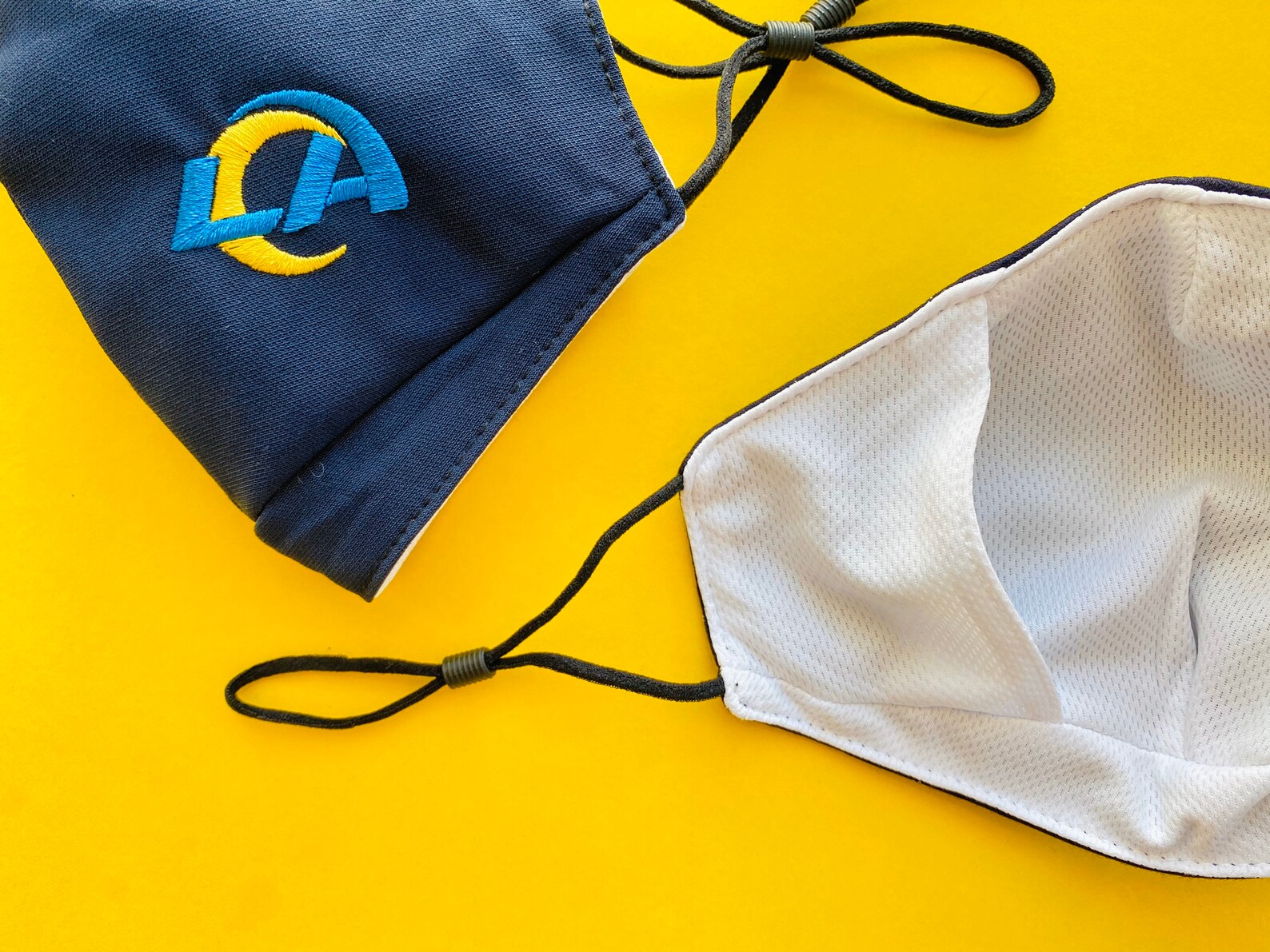 LA Rams Face Mask Los Angeles Rams Mask NFL Mask Rams | Etsy