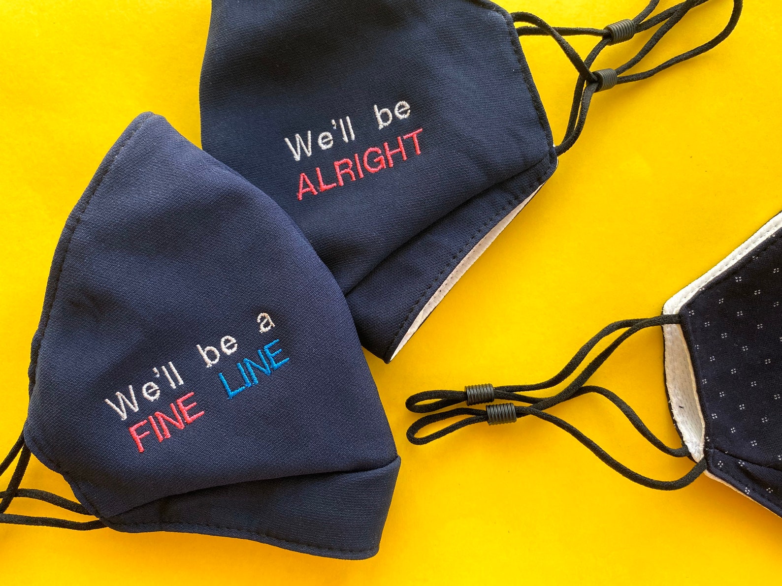 Fine Line Face Mask Well Be a Fine Line Face Mask Well | Etsy