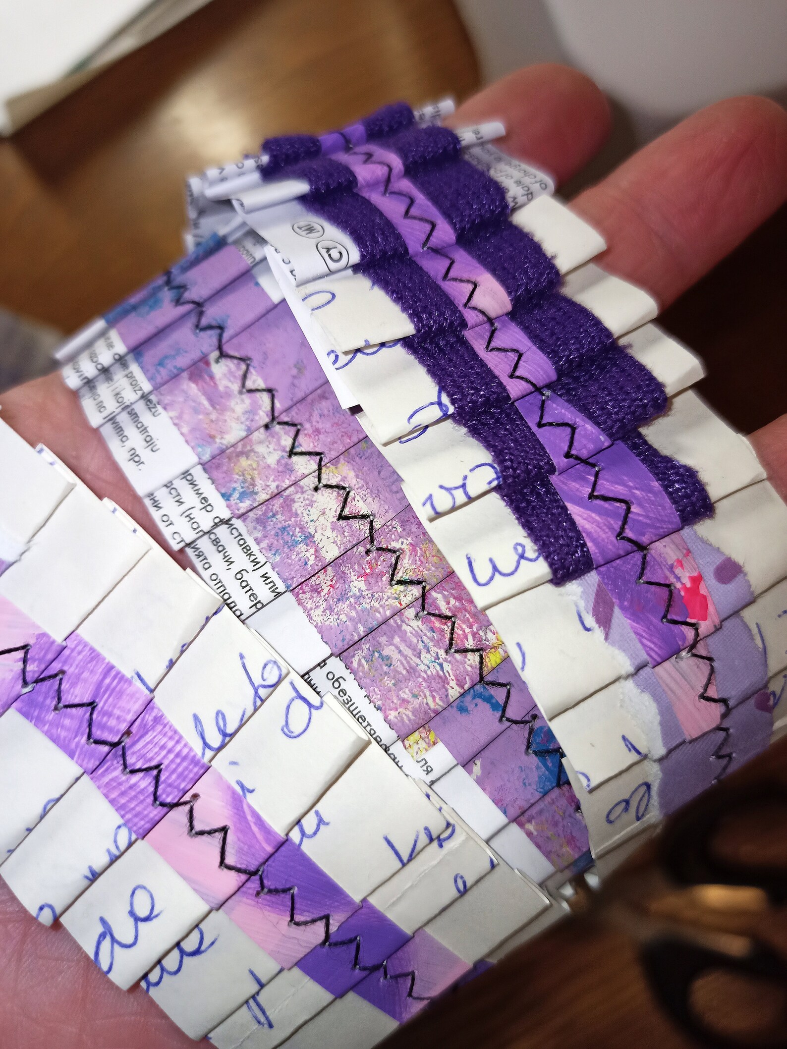 1 Yard Trashy Paper Ruffle Rolls Mixed Media Paper Rolls - Etsy