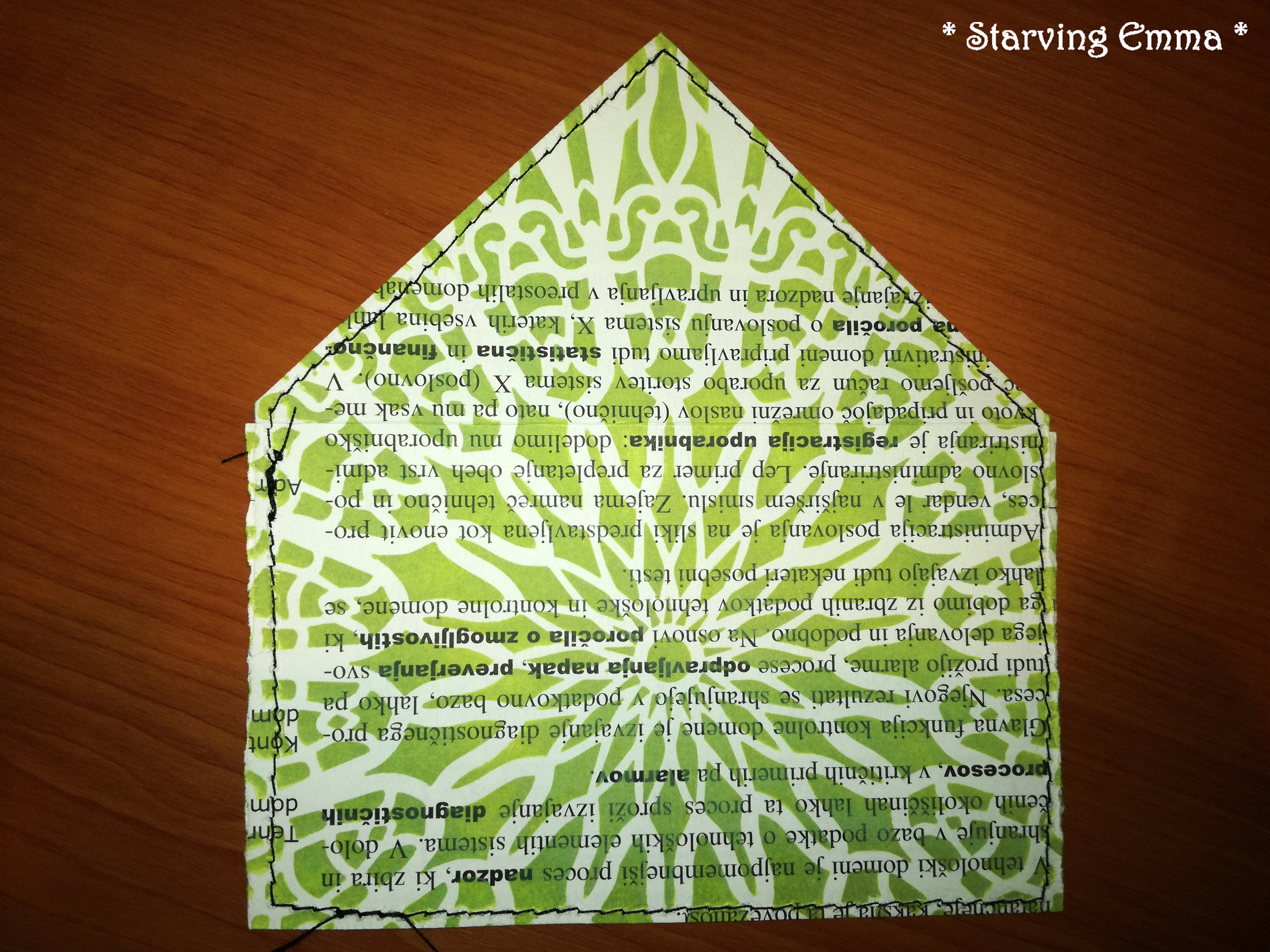 6 X Handmade Envelopes, Upcycled Rescued Materials - Etsy