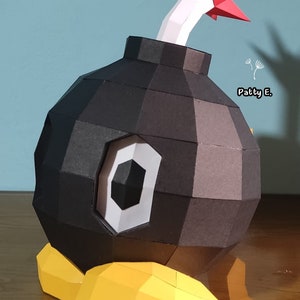 CARTOON BOMB TOY, Papercraft Templates Pdf, Dxf Y Svg - Etsy UK