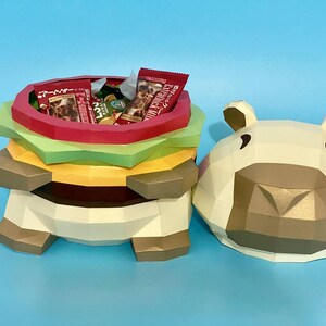Capyburger Papercraft Template - Digital Download - Etsy