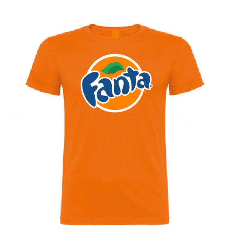 Fanta T Shirt, Cool T Shirt Men Kids Enjoy Soft Drinks Cola Coke Fanta ...