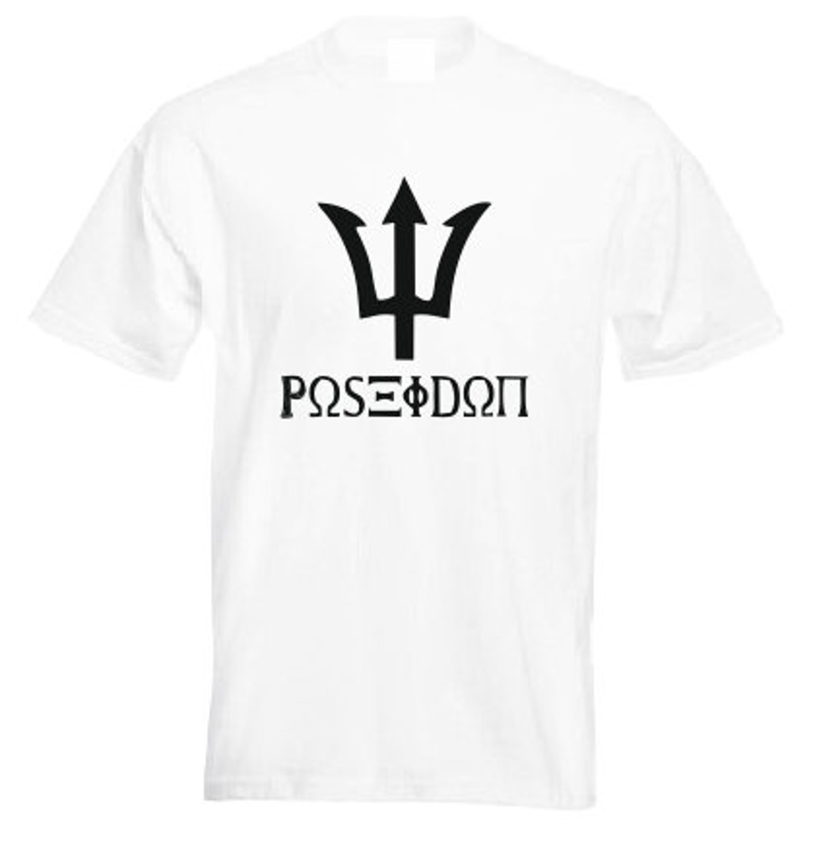 Poseidon T Shirt, Men Woman Kids Greek Myth Poseidon Gift T Shirt, God ...