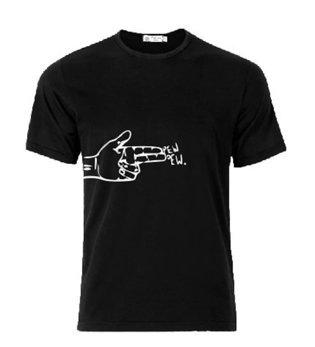 Pew Pew T Shirt, Finger Gun Pew Gift Shirt, Funny T Shirt, Funny Gun ...