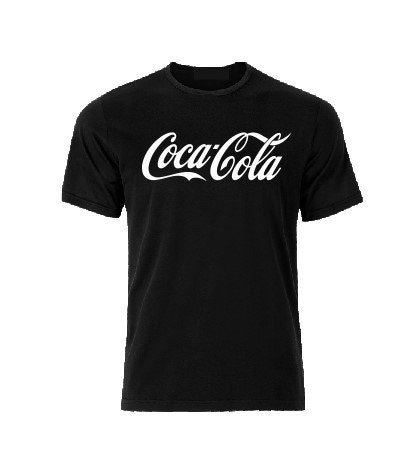 Coca Cola T Shirt, Cool T Shirt Men Kids Enjoy Soft Drinks Cola Coke ...