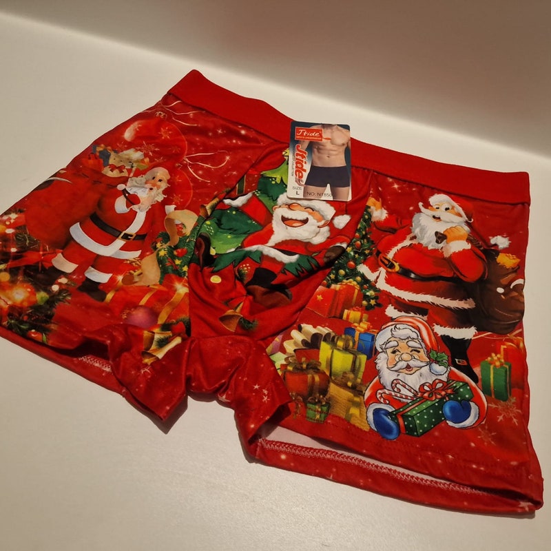 Christmas Underwear - Etsy