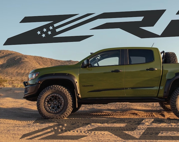 Covert USA Flag ZR2 Bed Side Decal - Etsy