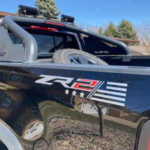 Chevy Colorado ZR2 American Flag Fender Badges Decals (set of 2) - Etsy