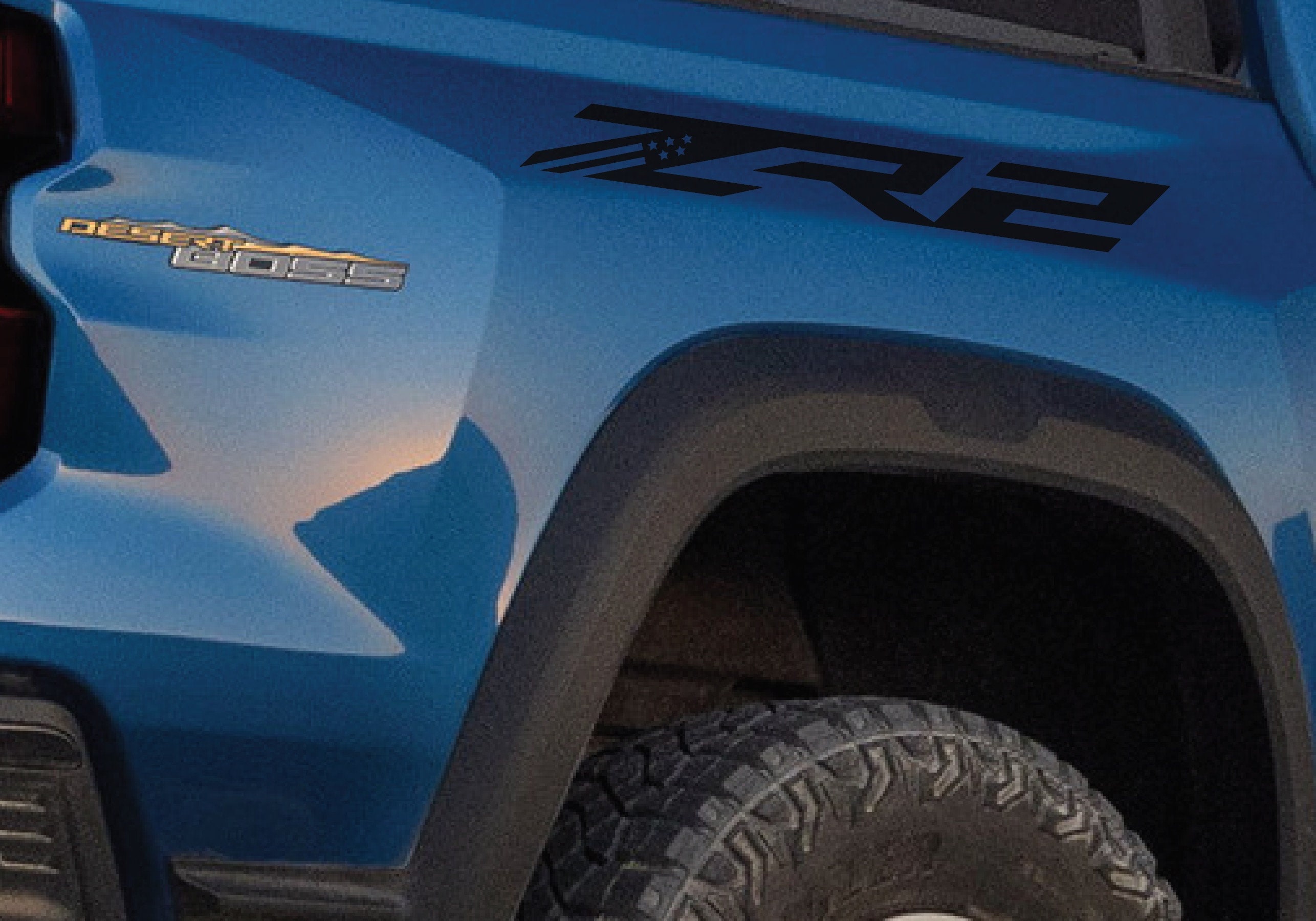 Covert USA Flag ZR2 Bed Side Decal - Etsy