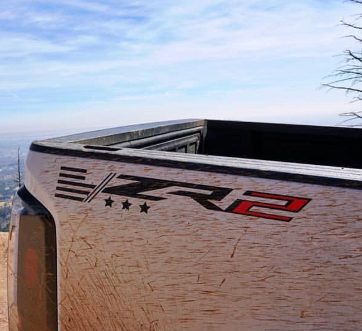 Chevy Colorado ZR2 American Flag Fender Badges Decals (set of 2) - Etsy