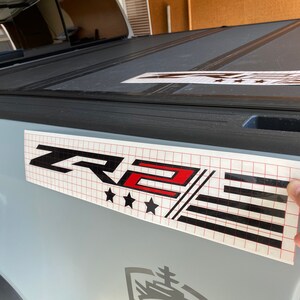 Chevy Colorado ZR2 American Flag Fender Badges Decals (set of 2) - Etsy