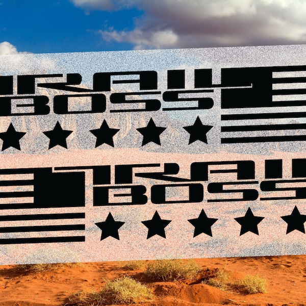 Chevy Trail Boss Decals - Etsy