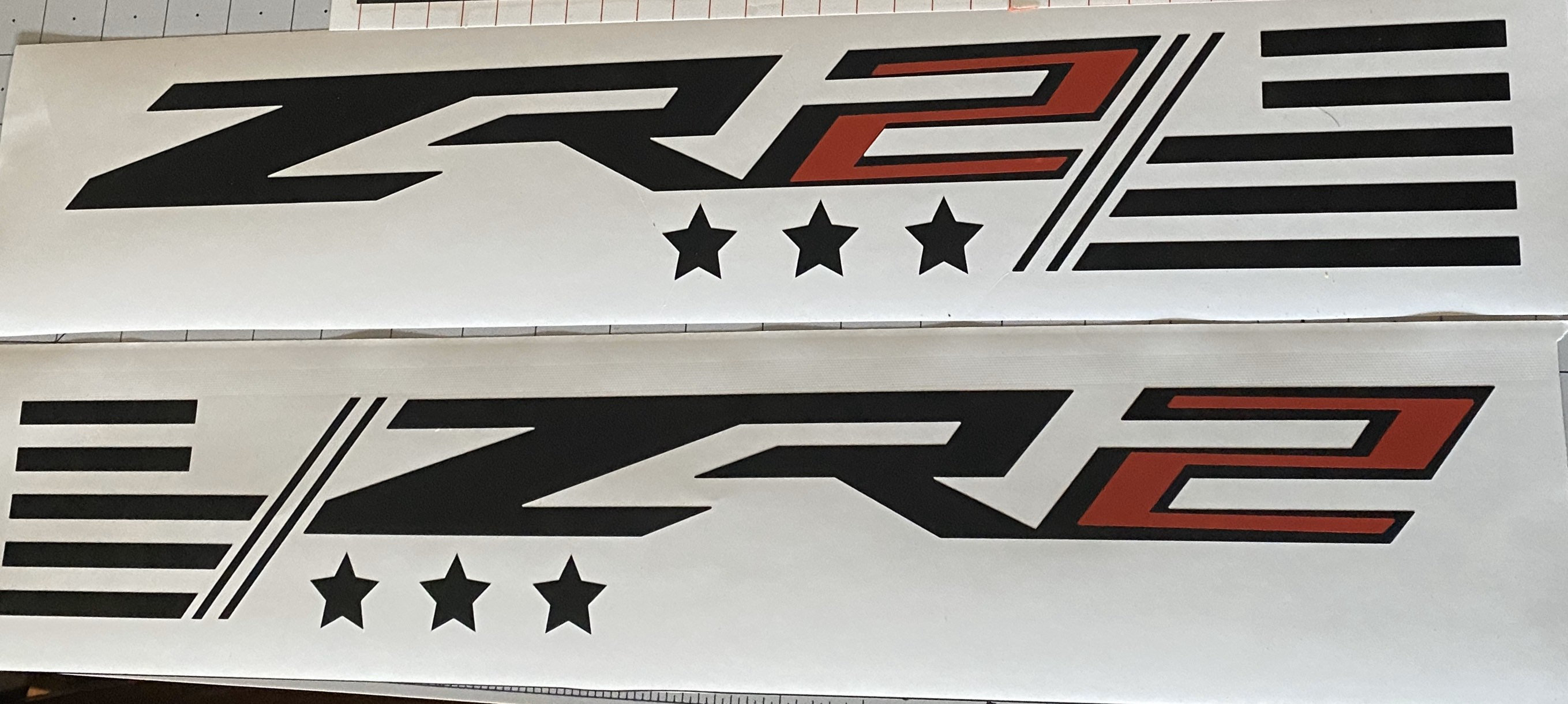 Chevy Colorado ZR2 American Flag Fender Badges Decals (set of 2) - Etsy