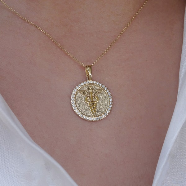 Medical Diamond Pendant - Etsy