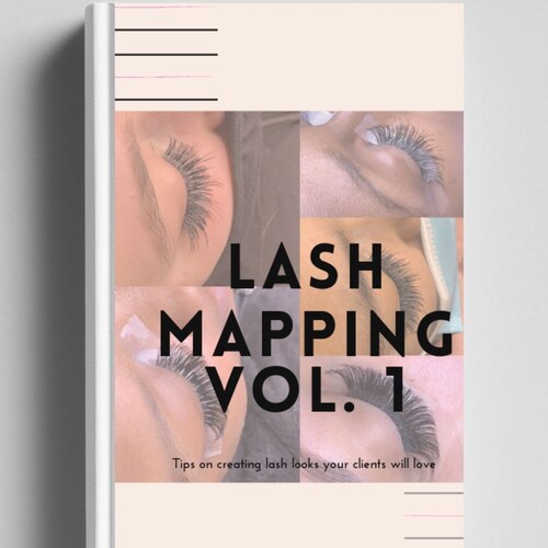 Lash Map Sheets Printable Lash Mapping Sheets Eyelash | Etsy Australia